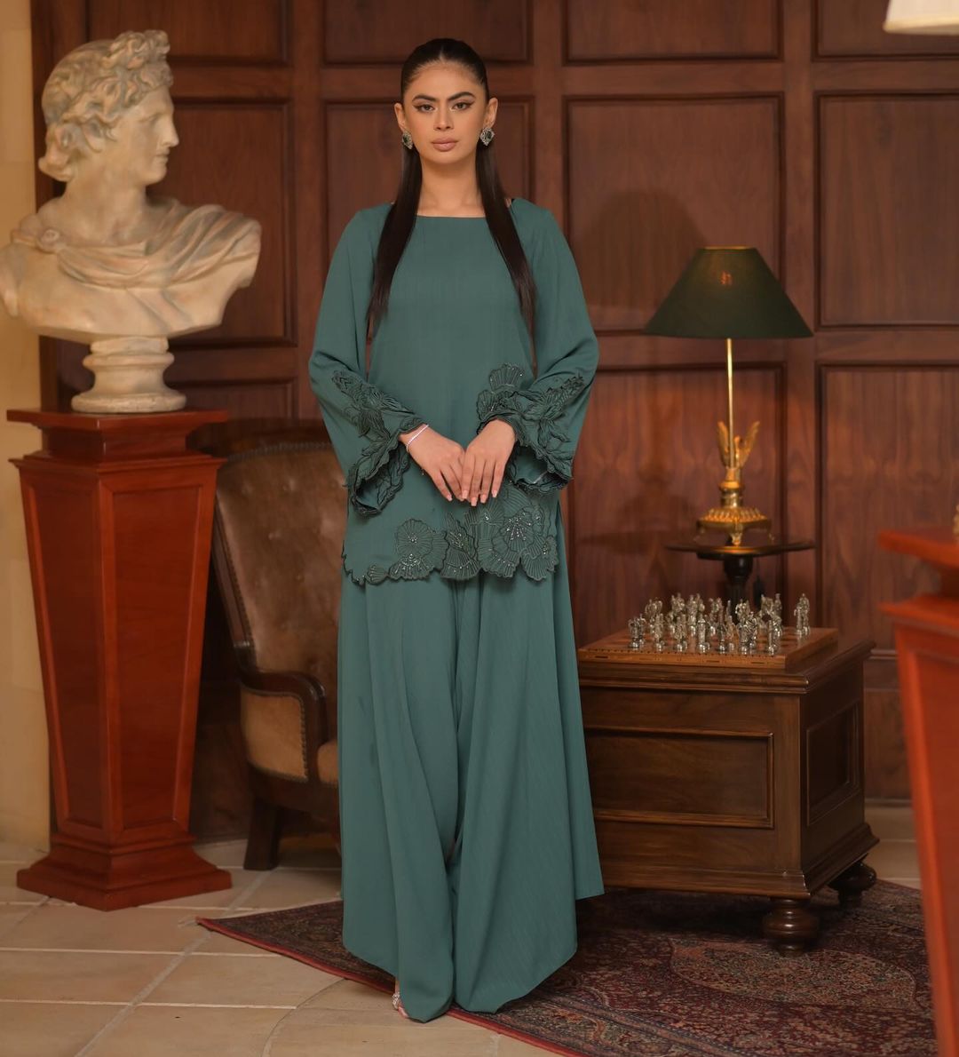 Malachite Green Attire – Lyka Attire